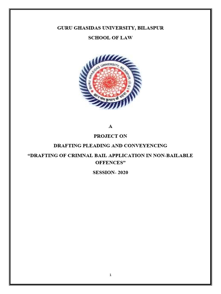 DPC Project | PDF | Bail | Arrest