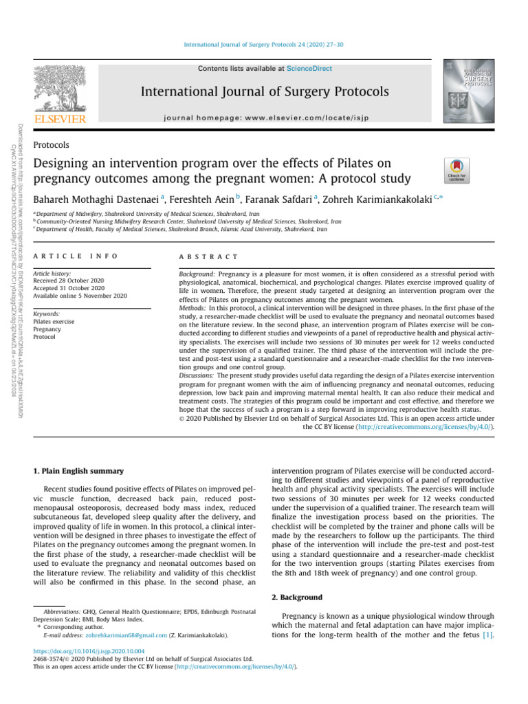 Designing An Intervention Program Over The Effects.6 | PDF | Pregnancy ...