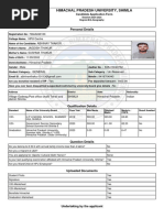 Degree Application Form in Absentia | PDF