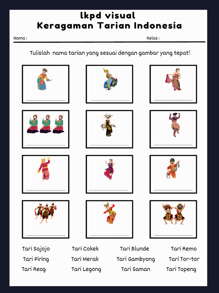 LKPD Visual - Bab 7 Kelas 4 - Pen Pancasila | PDF