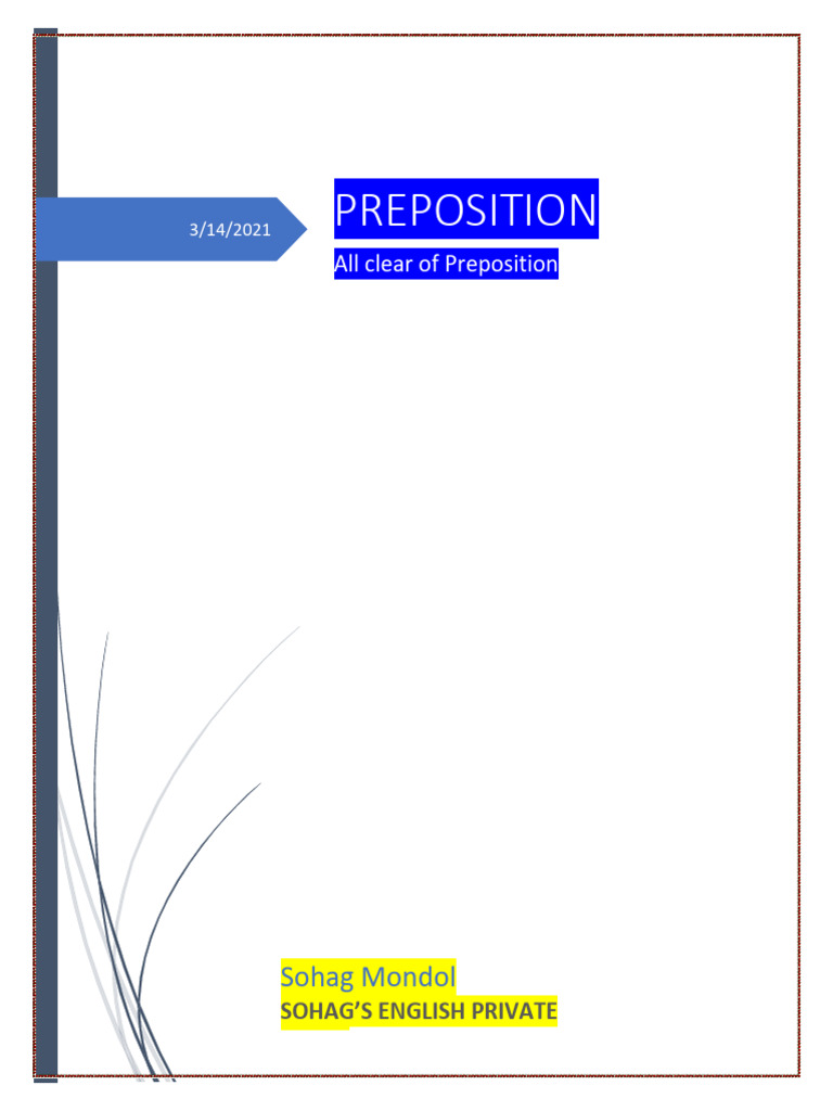 Preposition New Fileee | PDF