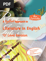 Unseen Prose Extract Booklet: A Level English Literature | PDF ...