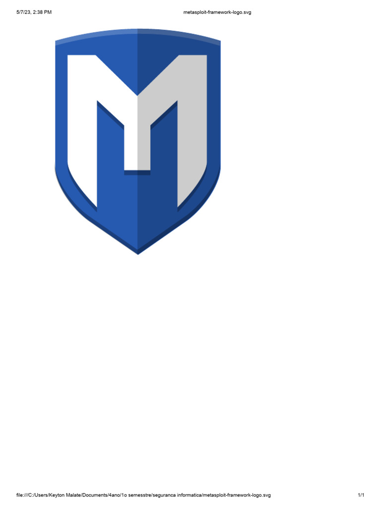 Metasploit Framework Logo | PDF Metasploit Framework Logo | PDF