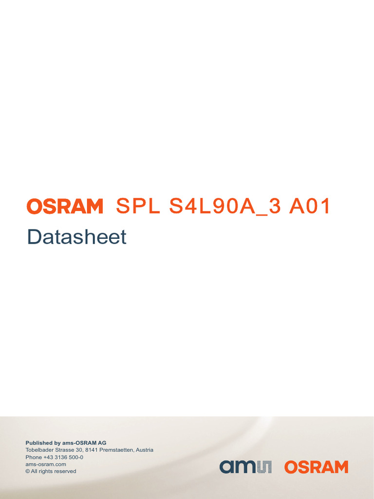 SPL S4l90a - 3 A01 - en | PDF | Engineering Tolerance