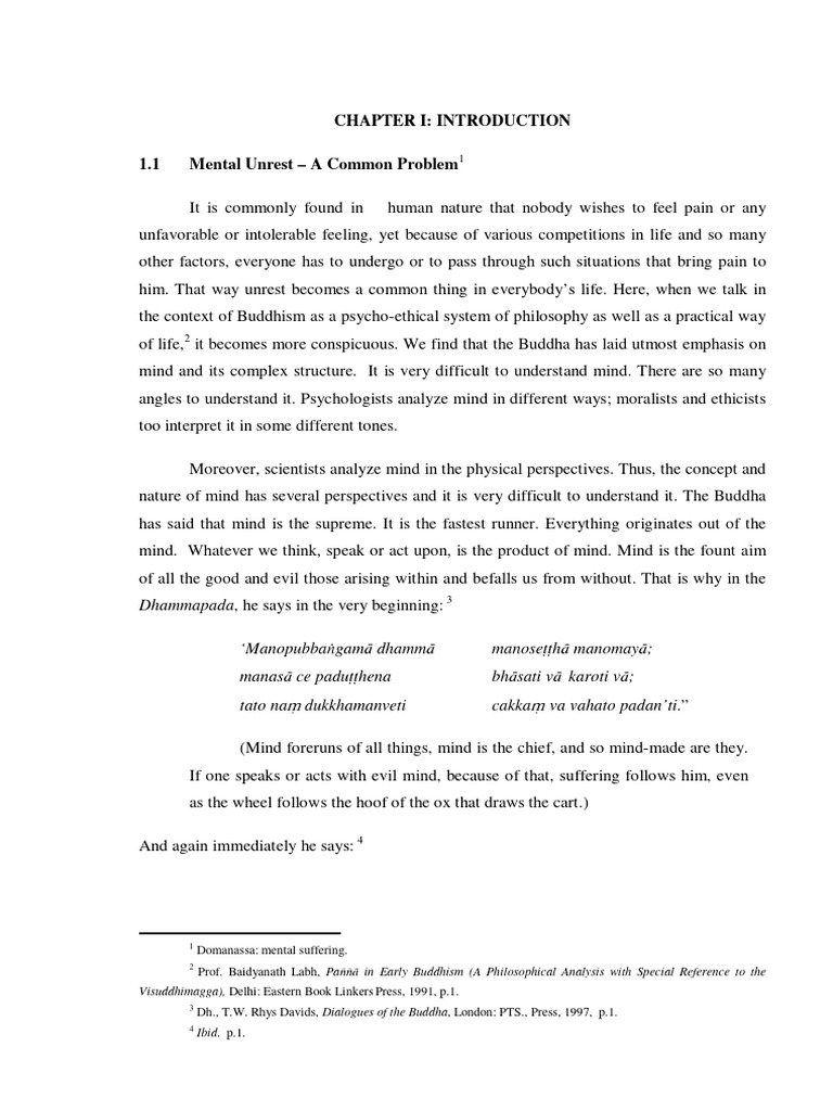 Four Foundation of Mindfulness Main | PDF | Noble Eightfold Path | Mind