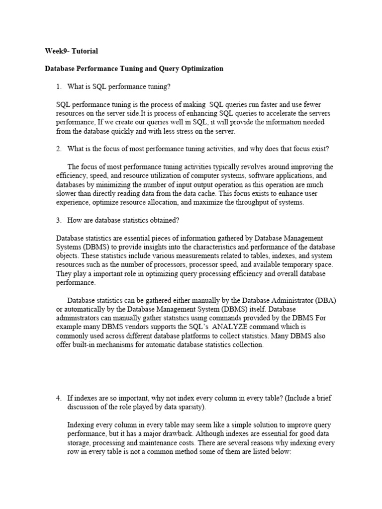 Database | PDF | Databases | Database Index