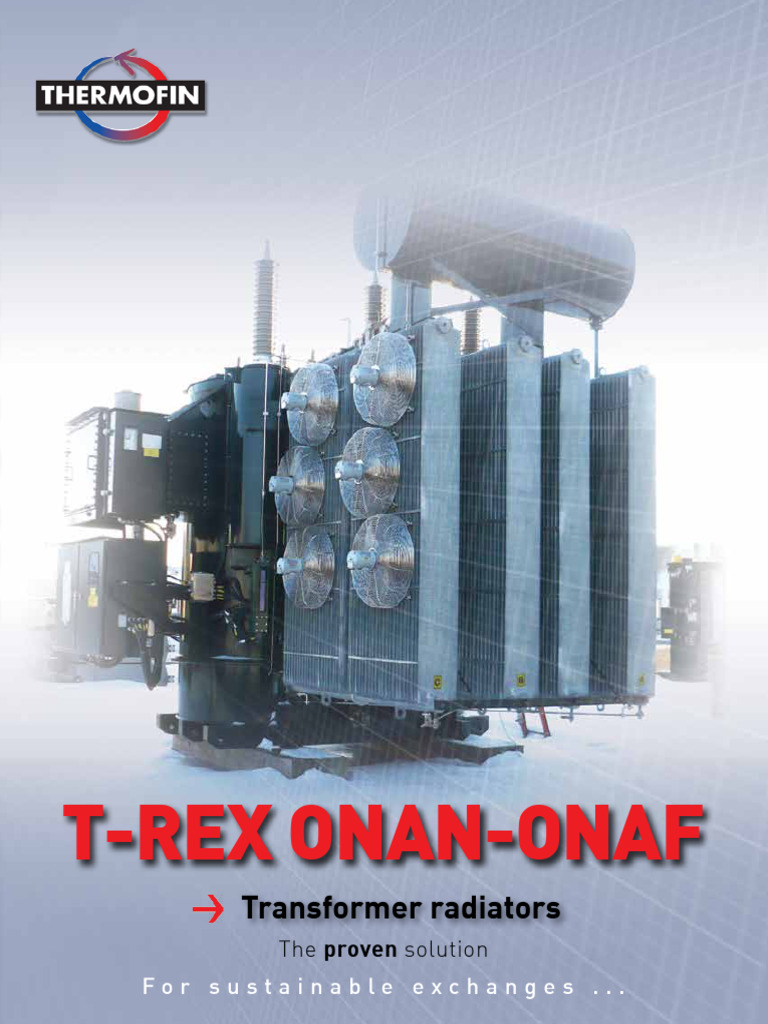 Brochure en T Rex Transformer Oil Coolers Onan Onaf | PDF | Corrosion ...