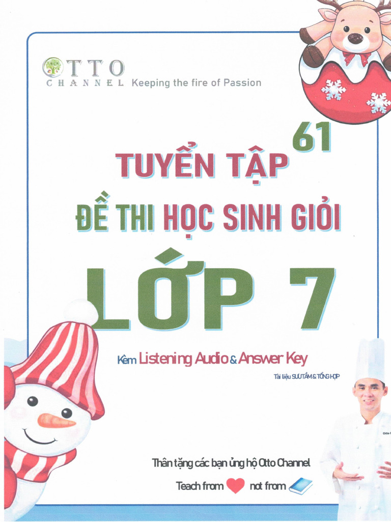 Tuyển tập HSG Anh 7 | PDF