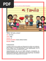 Unidad Didáctica: La Familia en Nivel Inicial | PDF | Educación de la ...