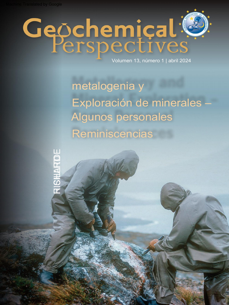 Metalogenia y Exploracion de Minerales - Algunos Personales ...