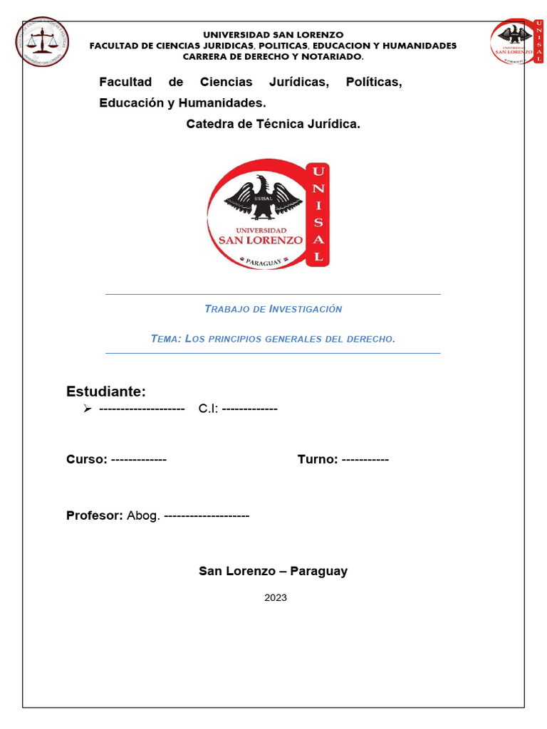 Los Principios Generales Del Derecho Descargar Gratis Pdf Caso De