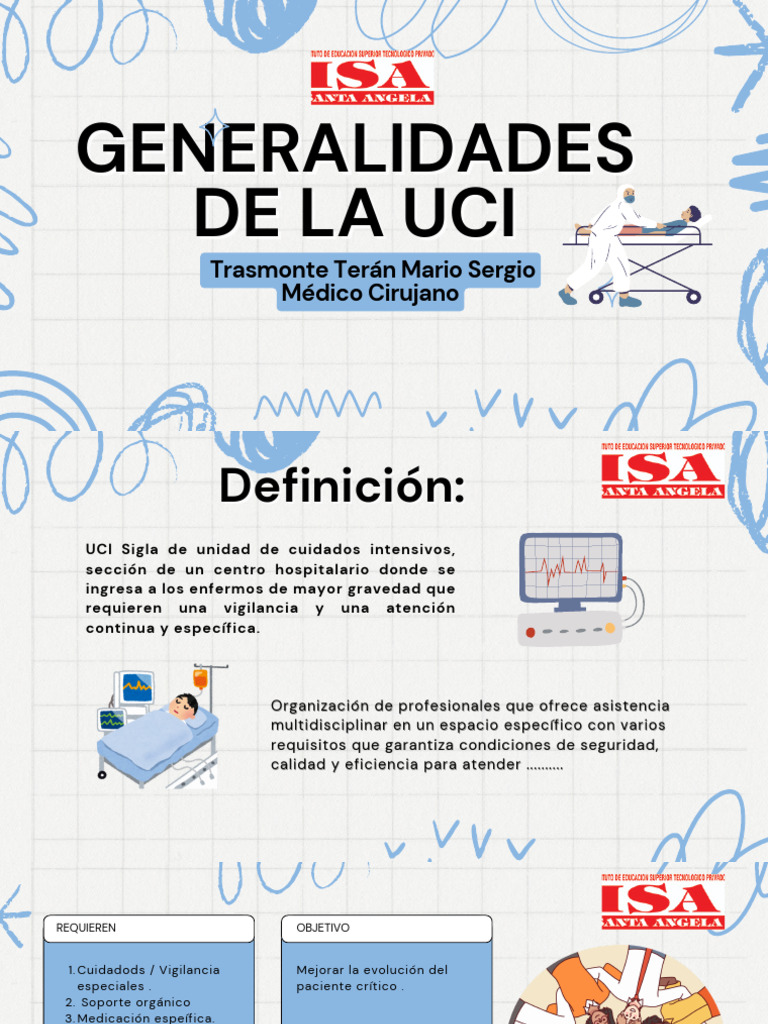 Semana 1 Generalidades De La Uci Pdf Unidad De Cuidados Intensivos