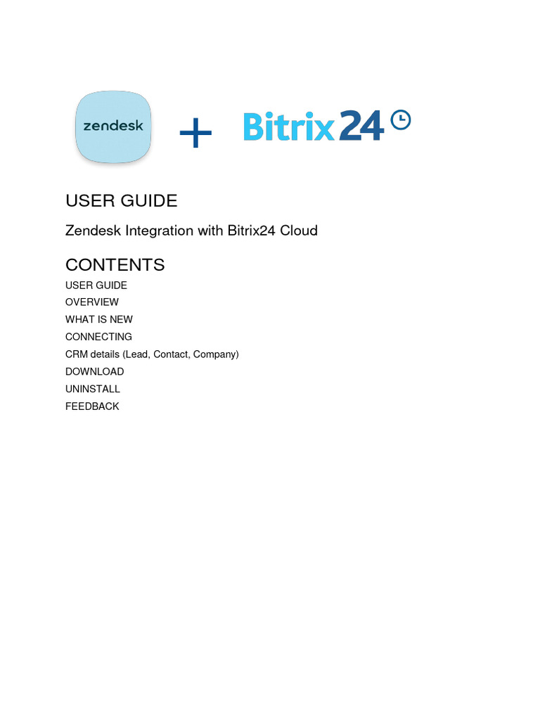 Zendesk Integration Manual ENG | PDF | Customer Relationship Management | Mobile App