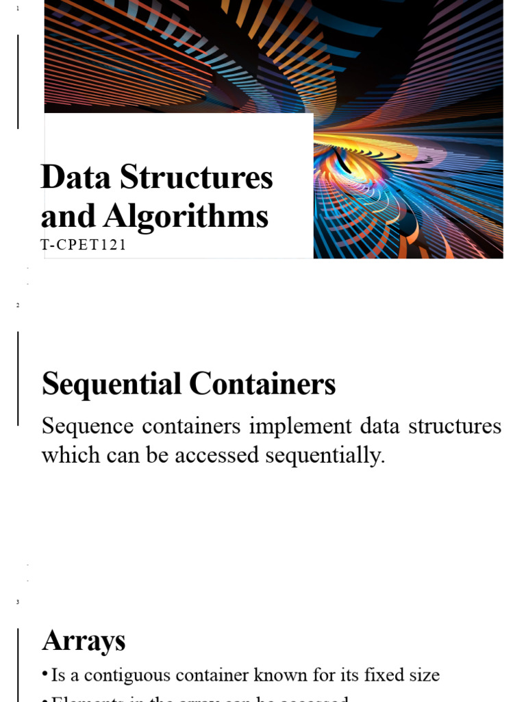 Dsa10 Stl Array Pdf Queue Abstract Data Type Computer Programming 1605