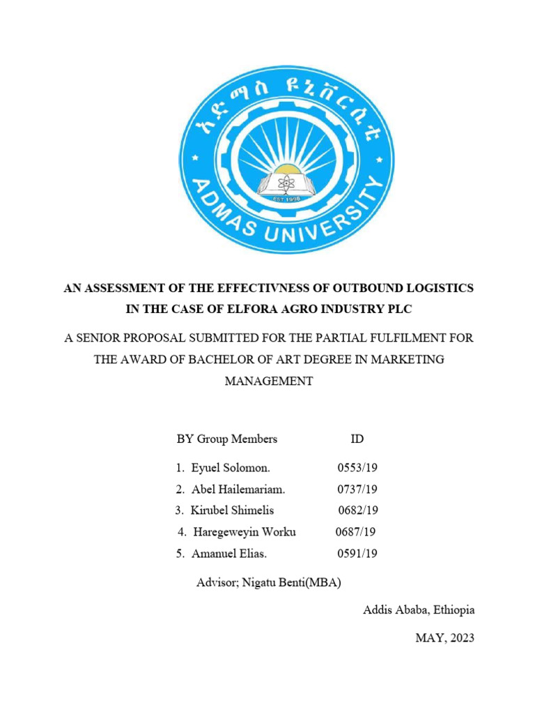 Agro Industries | PDF | Logistics | Supply Chain