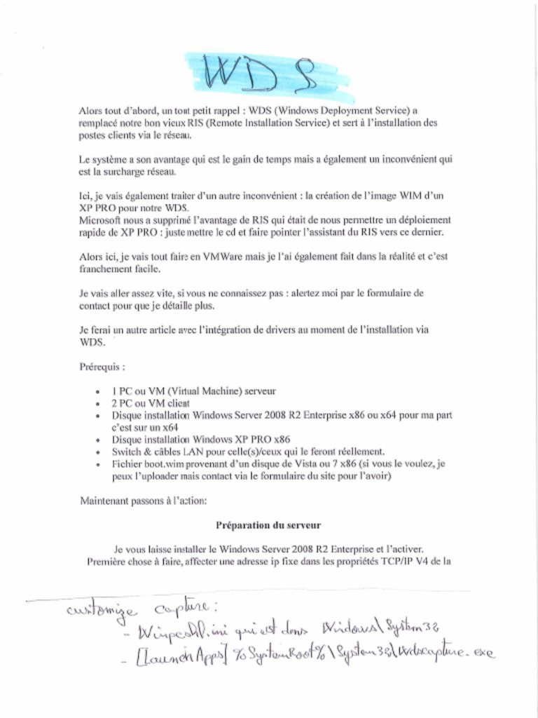 Wds Installation | PDF