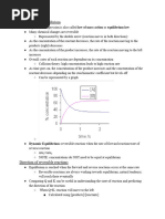 AP Chemistry - Unit 7 | PDF | Chemical Equilibrium | Analysis