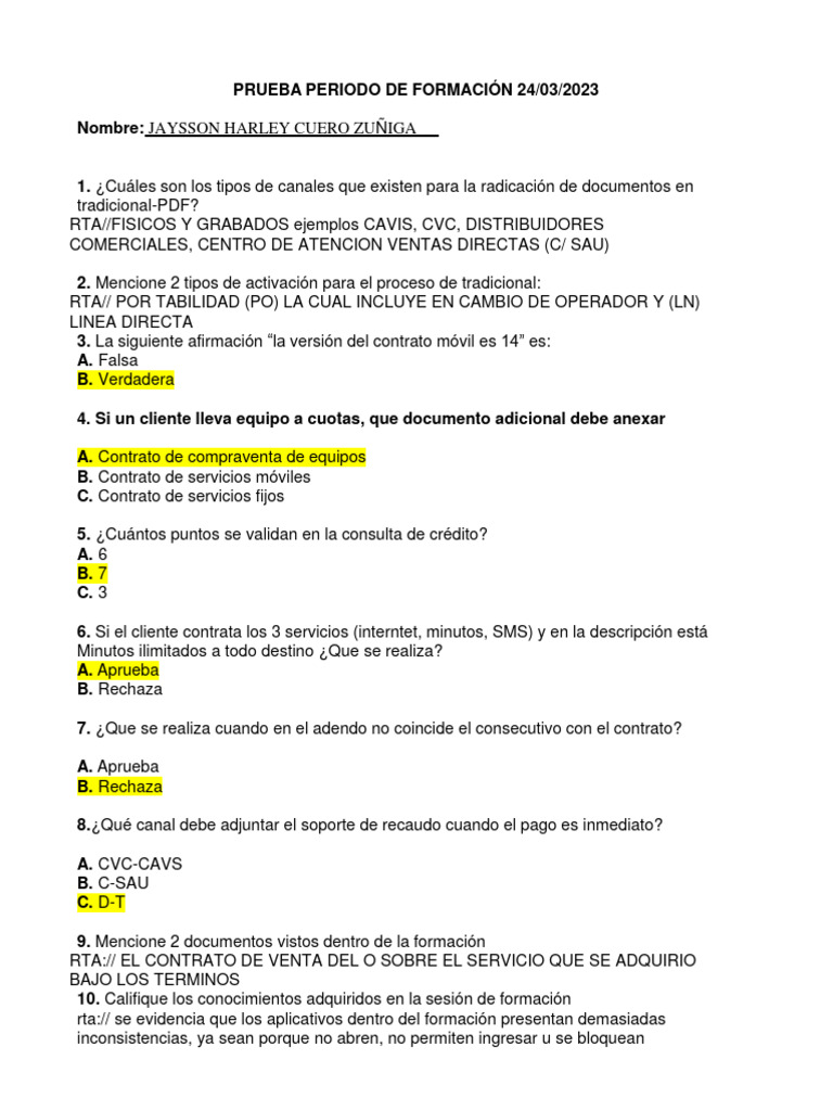 Prueba Formacion 24032023 | PDF