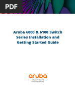 SOP - Configuration of The Aruba Switch Stack | PDF | Computer Science | System Software