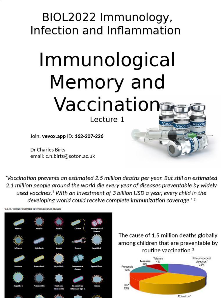Passive Immunity Lacks Memory Response | PDF | Immune System | B Cell