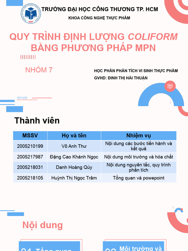 Định lượng Coliforms bằng phương pháp MPN | PDF