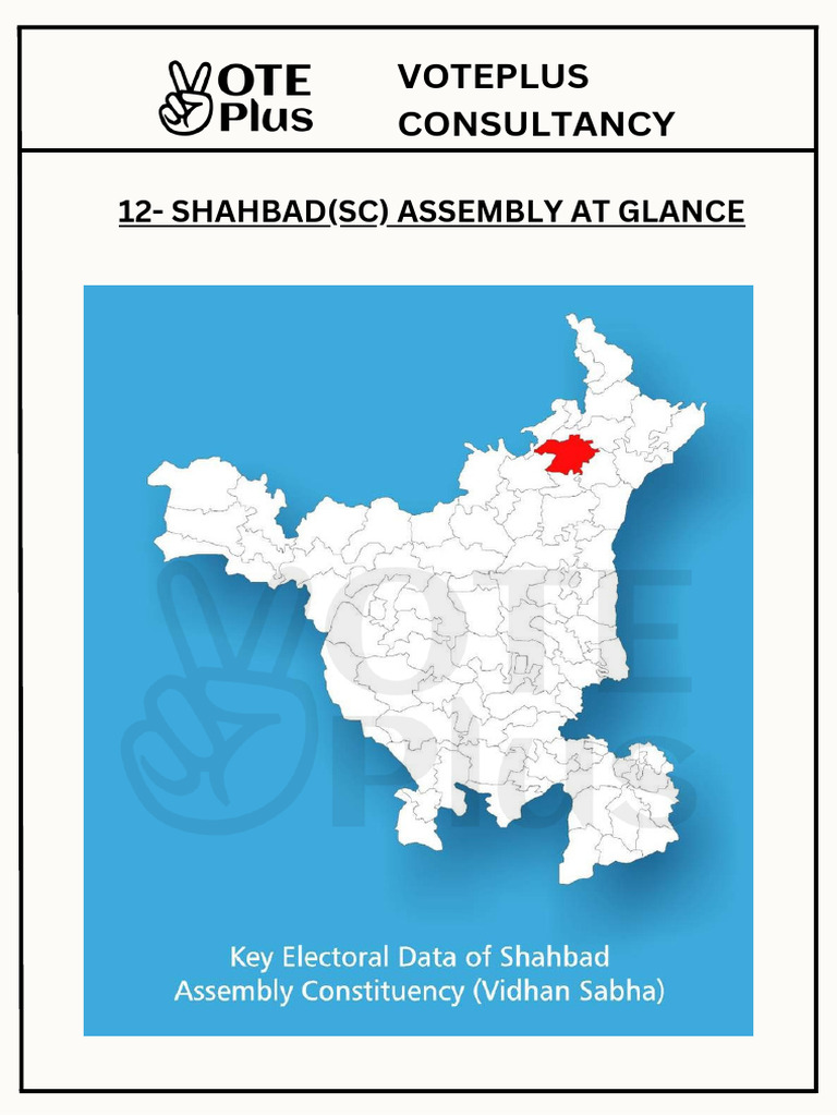12 - Shahbad (SC) Assembly | PDF | Politics Of India | Group Decision ...