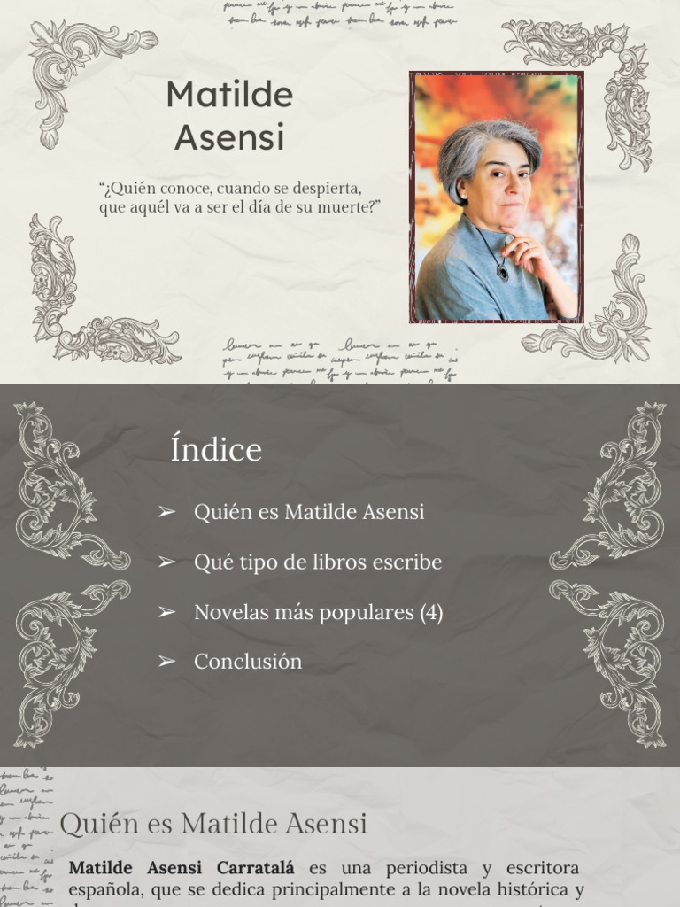 Matilde Asensi | PDF