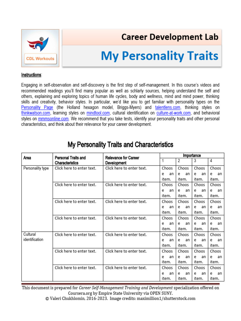 4m6WvBfnTDeDe3t9Q - oUQA - 1. My Personality Traits Template | PDF ...