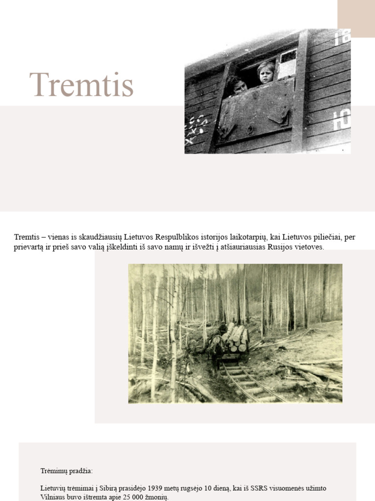 Tremtis | PDF