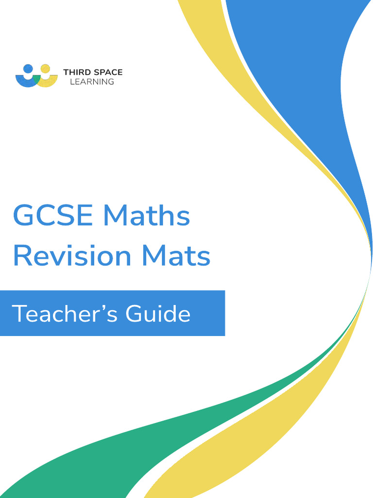 GCSE Maths Revision Mats Guide | PDF | Trigonometry | Triangle