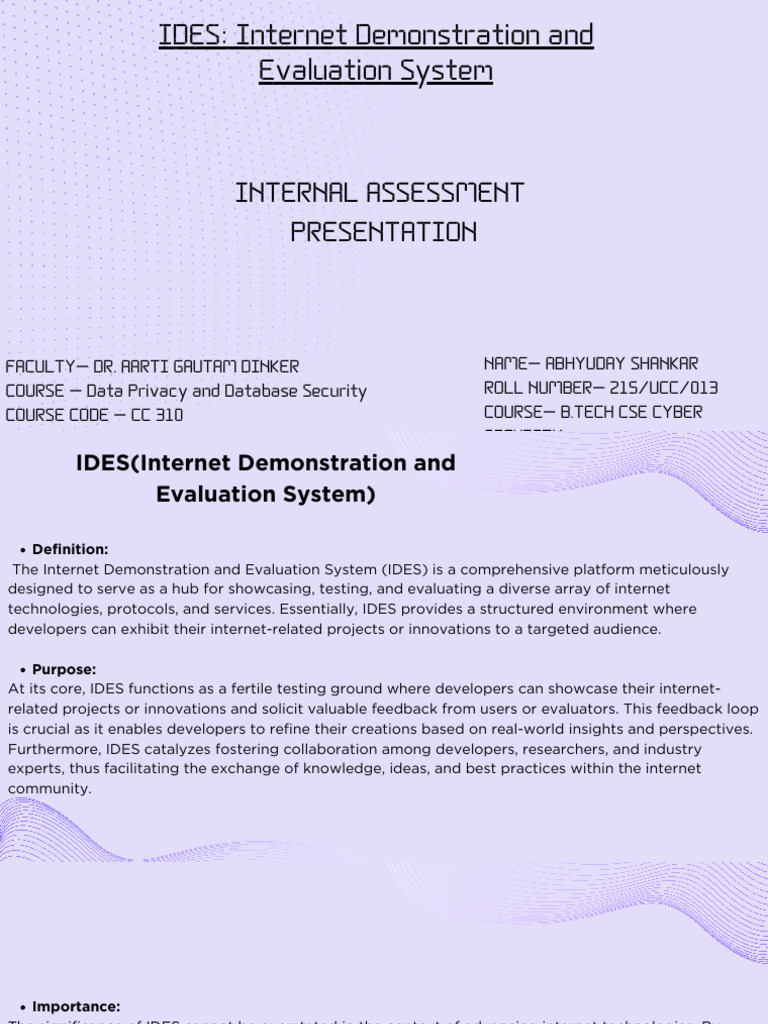 Ides | PDF | Internet | Innovation