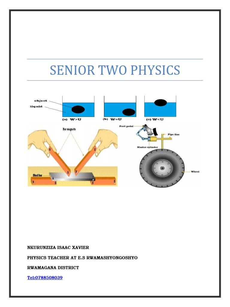 Physics Notes S2 | PDF | Buoyancy | Friction