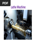 24 Lathe Machine Parts and Functions PDF | PDF | Machining | Tools