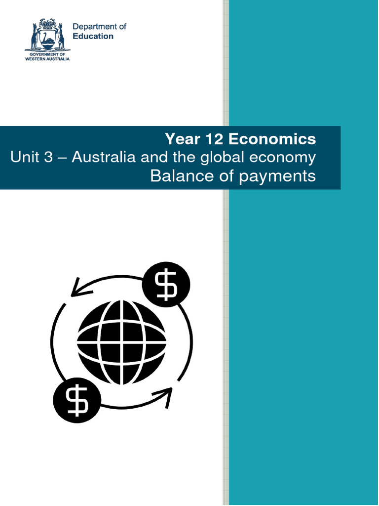 Yr12 Economics Balance of Payments | PDF | Balance Of Payments | Debits ...