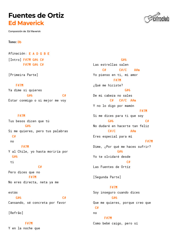 Amor e Inseguridad en Canción | PDF