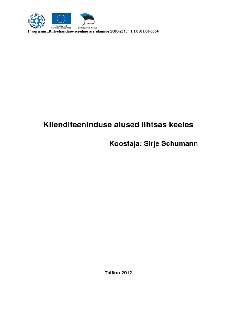 Lihtsa Keele Klienditeenindus 2 | PDF