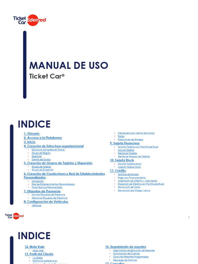 Manual Ticket Car 1 | Descargar gratis PDF | Informática