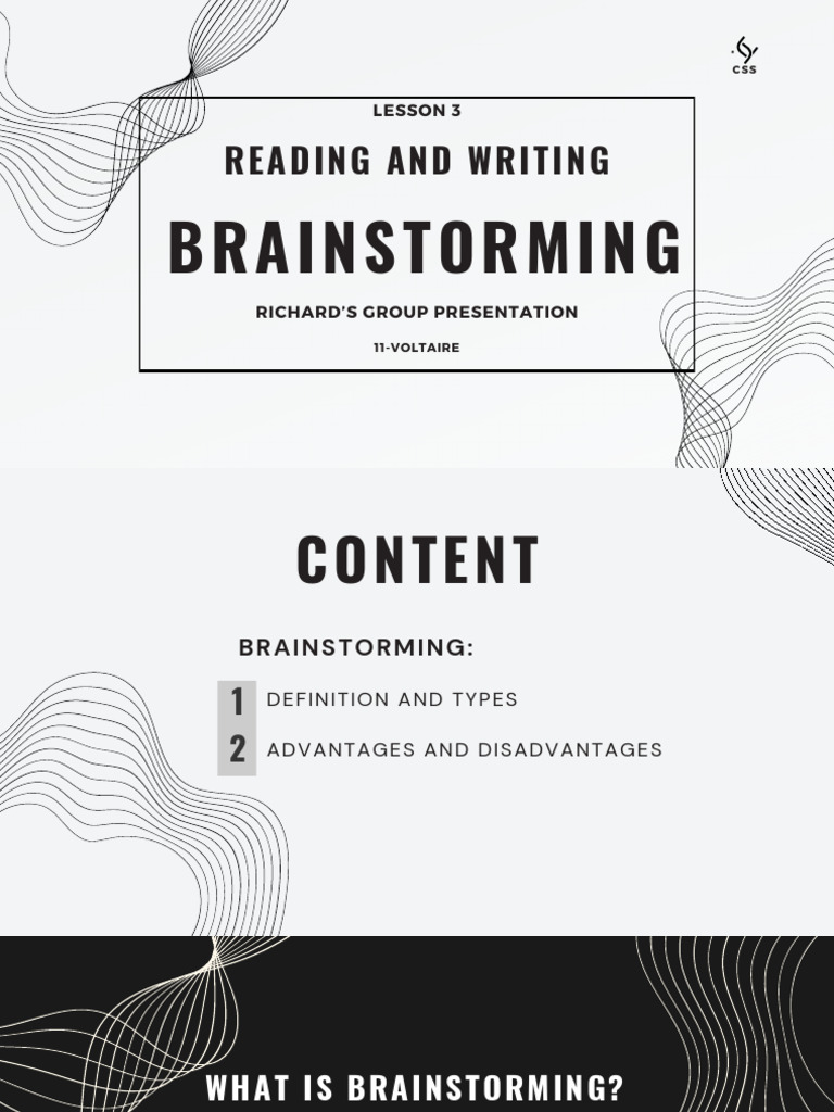 Intons Group Brainstorming Raws | PDF | Brainstorming | Human Communication