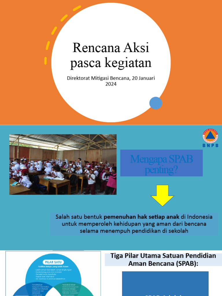 Rencana Aksi Pasca Kegiatan | PDF