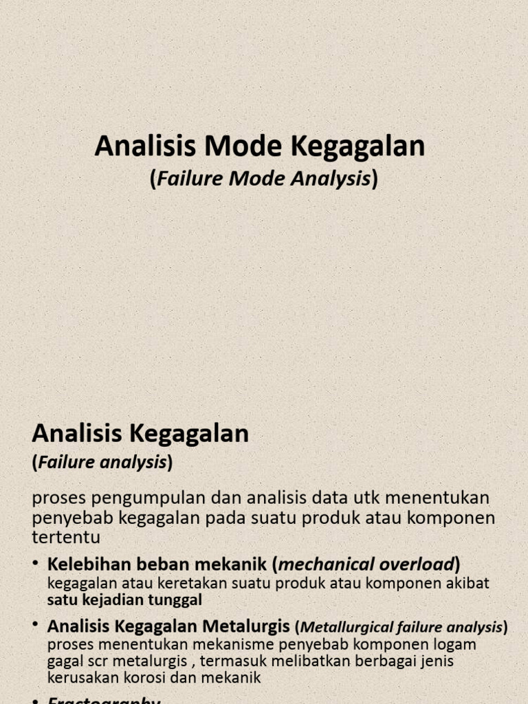 09 Failure Analysis | PDF
