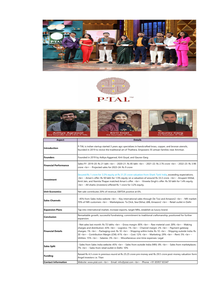 P Tal Updated Pdf Valuation Finance Financial Economics