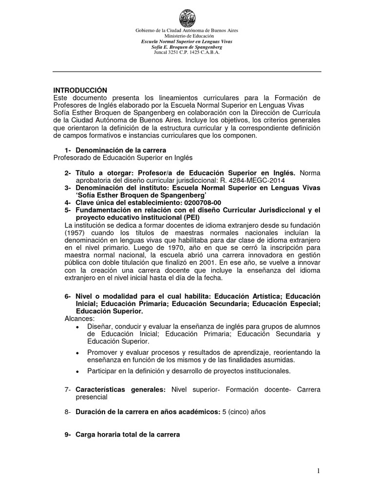 Plan Profesorado Pdf Plan De Estudios Maestros