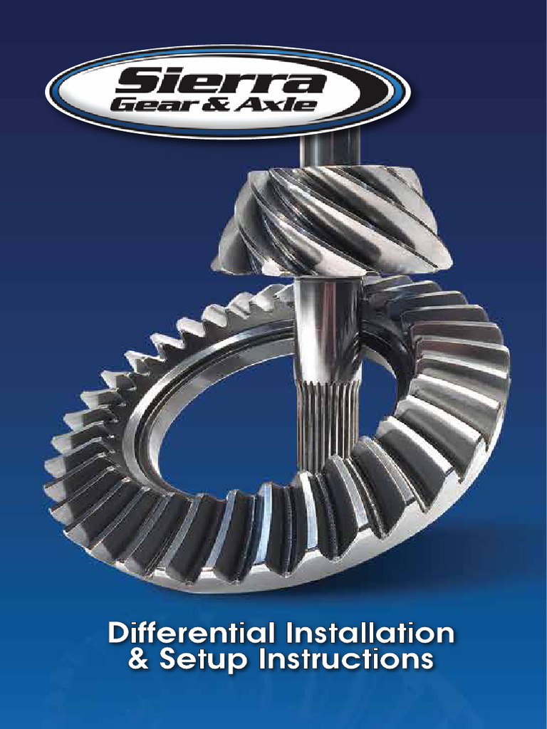 Differential Installation Instructions - West Coast Differentials | PDF