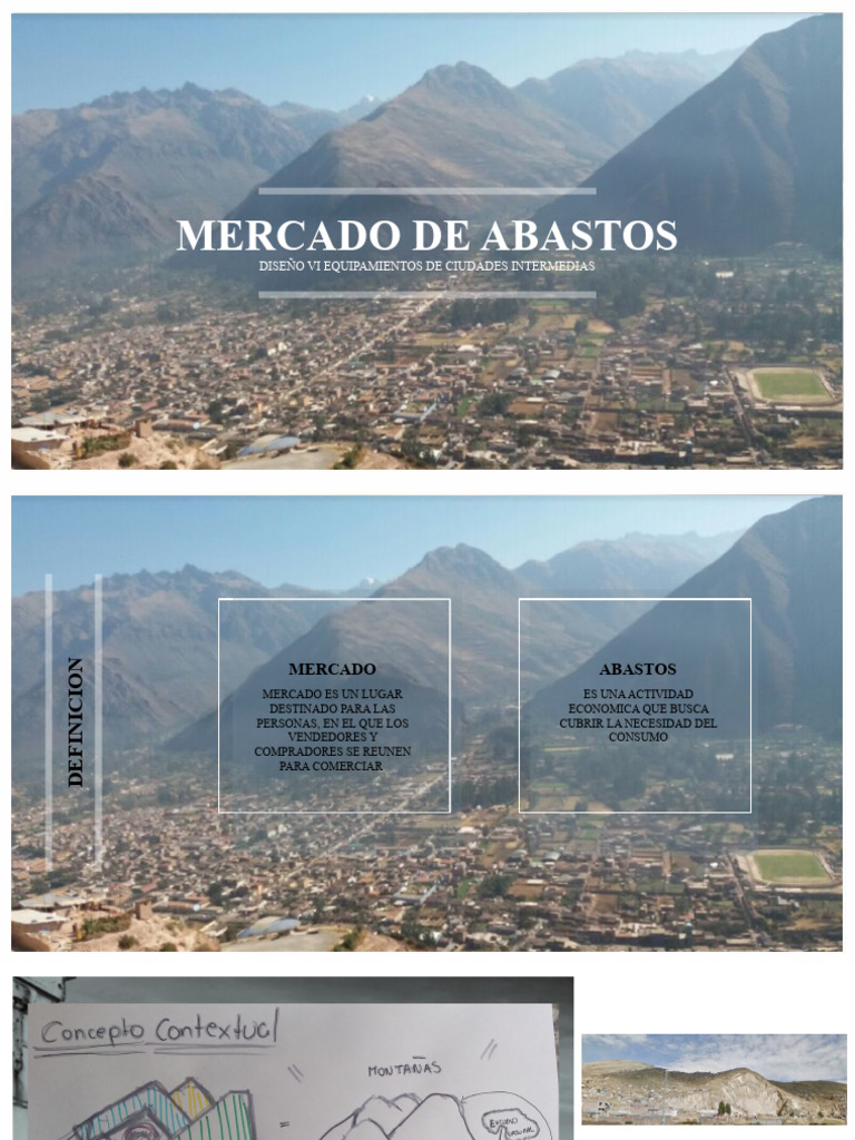 Diseño de Mercado de Abastos | PDF | Economias