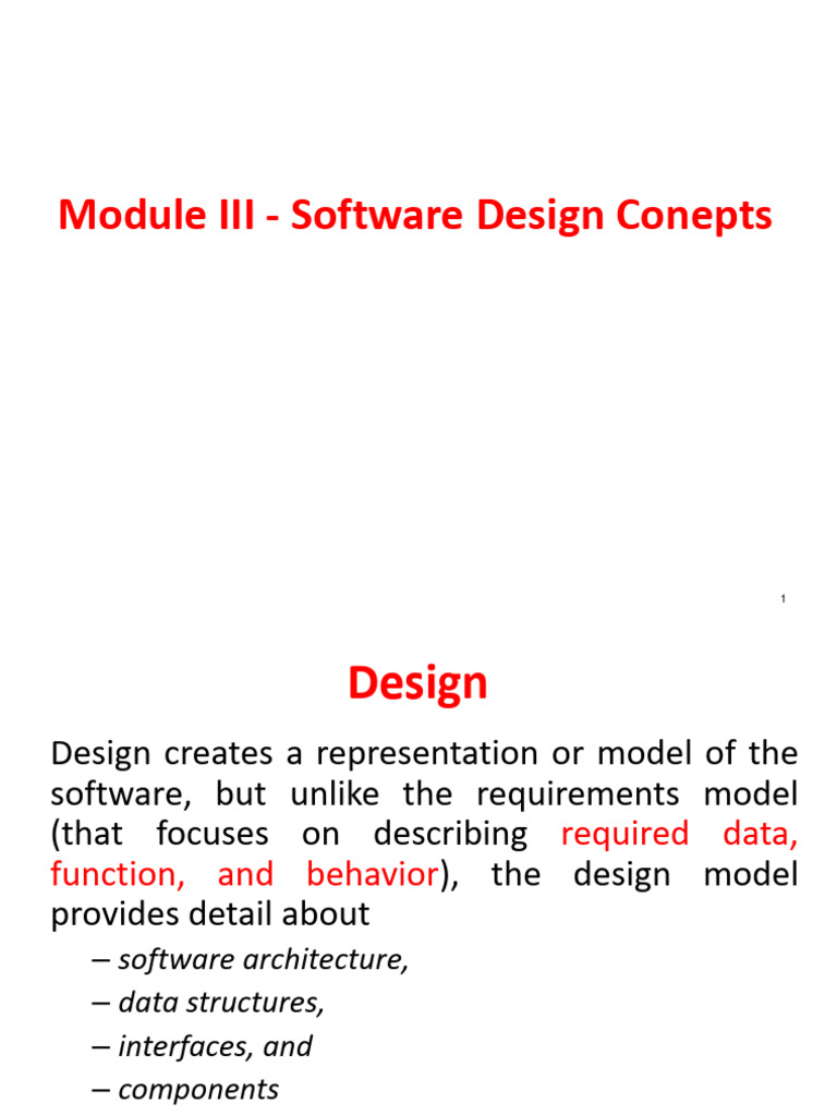 13-Design Concepts-06-02-2024 | PDF | Abstraction (Computer Science) | Modular Programming