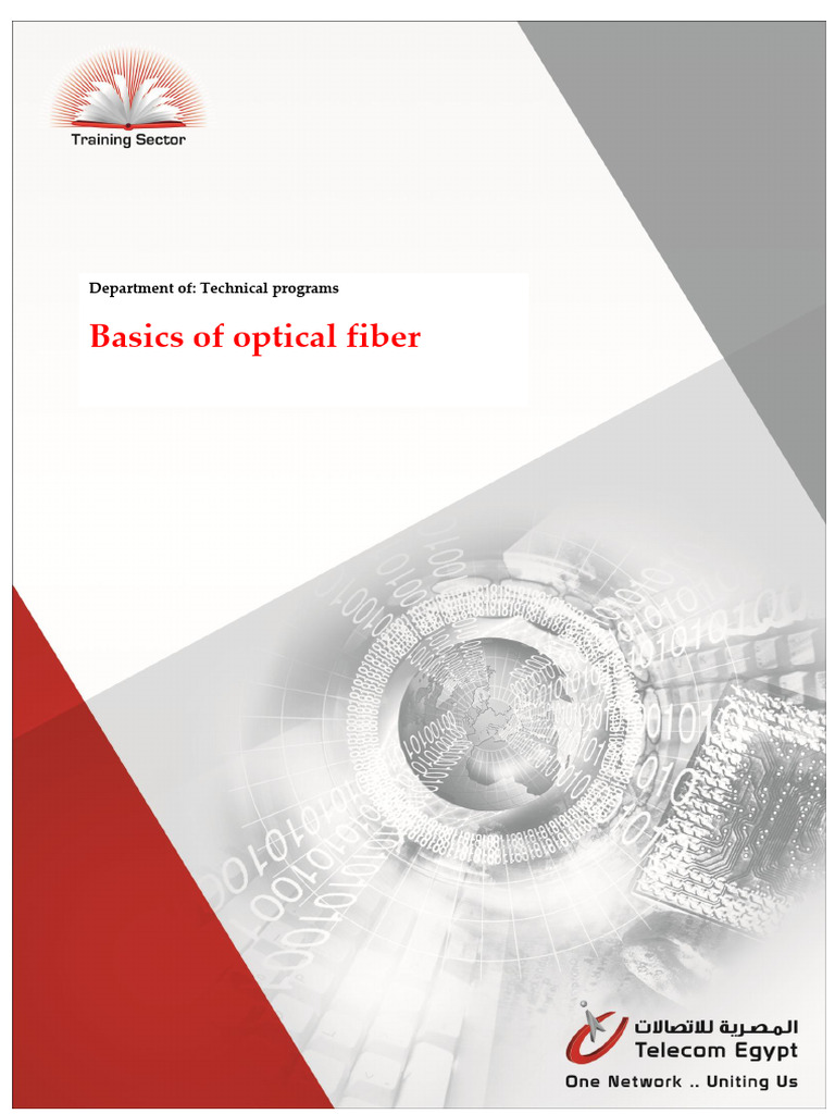 Fiber Optic Basics and Applications | PDF | Optical Fiber | Dispersion (Optics)