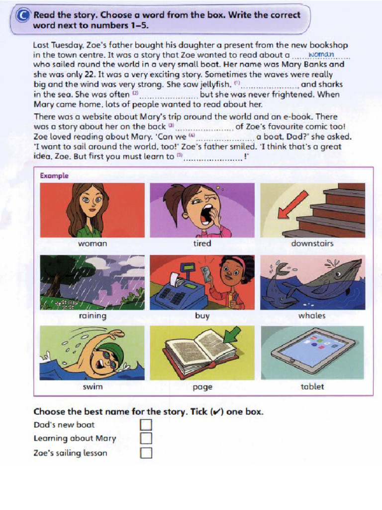 Part 3 Practices (From Fun of Mover) | PDF