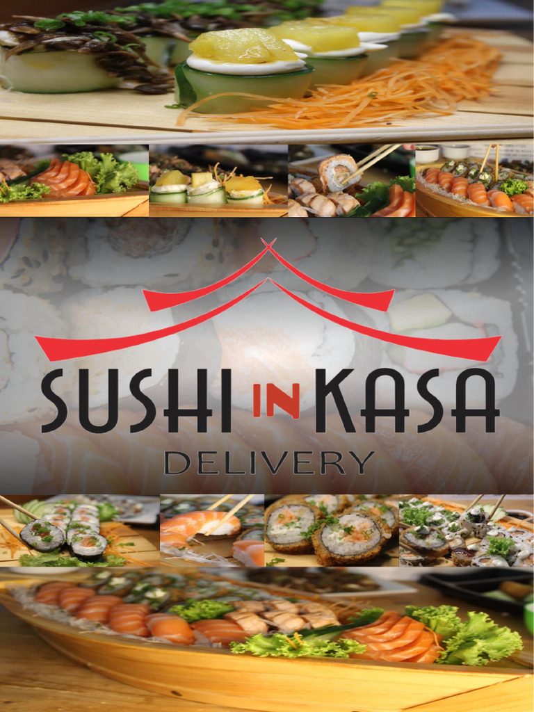 Cardápio Sushi In Kasa Grátis | PDF | Creme de queijo | Culinária