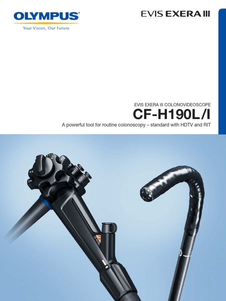 CF-H190LI Brochure | Download Free PDF | Colonoscopy | High Definition ...