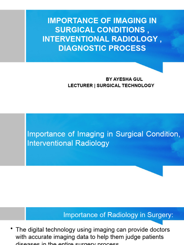 Lecture 2 General Surgery | PDF | Radiology | Medical Imaging